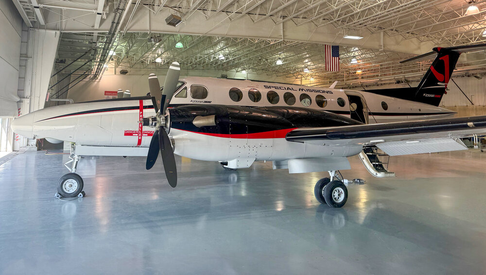 New multi-mission Beechcraft King Air demonstrator unveiled at Paris Air Show | Textron Aviation ...
